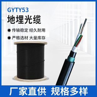 GYTY53光缆8芯单模 GYTY53-8B1 直埋光缆 光缆生产厂家-阿里巴巴