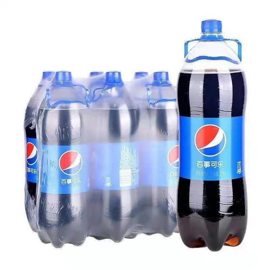 百事可乐2L*6瓶大瓶装碳酸饮料家用网红休闲聚餐畅饮碳酸汽水饮品-阿里巴巴