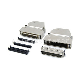 SCSI II 26P公头刺破连接器, HPDB 26P公头锌合金弹片式,Lineconn-阿里巴巴