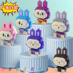 跨境兼容乐高颗粒积木布布公仔手办益智盲袋盲盒玩具批发礼品摆摊-阿里巴巴