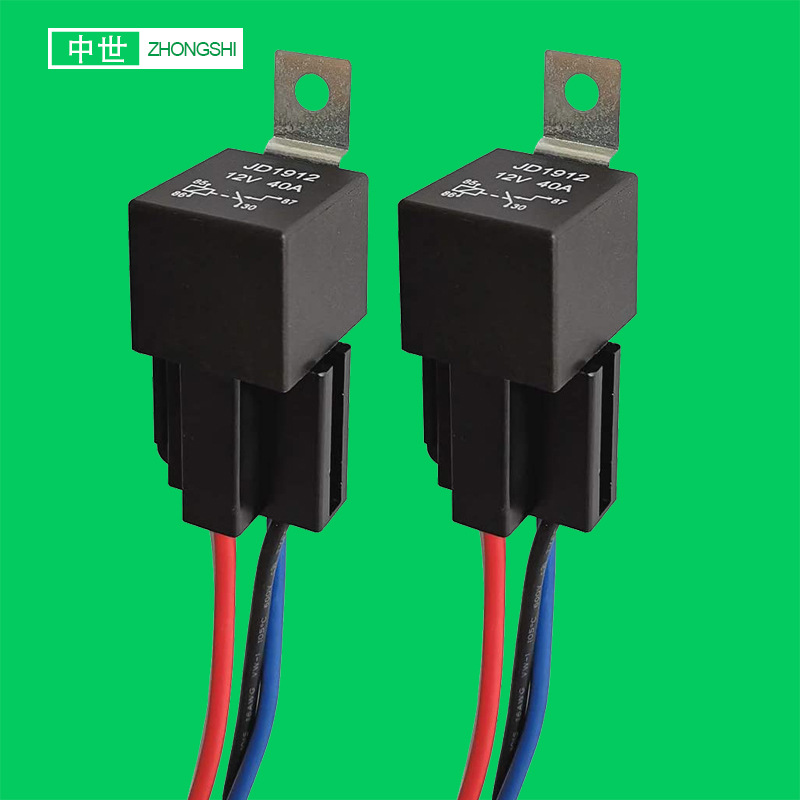 Relay car kit 30/40AMP 4 Pin 5 pin 12VDC SPDT with interlocking relay ...
