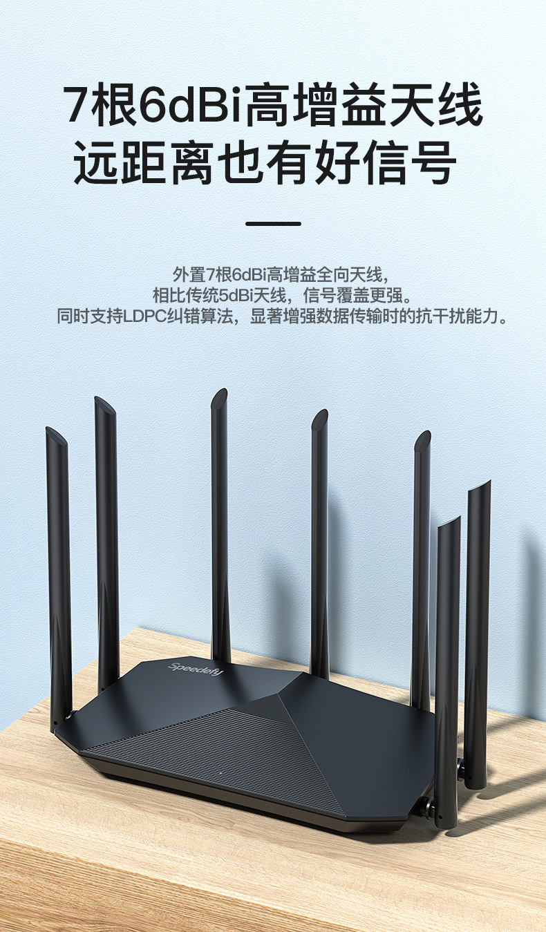 新K7路由器router全千兆端口AC2100高速双频5G无线WiFi家用路由器-阿里巴巴
