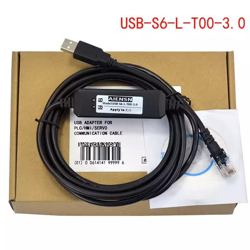 USB-S6-L-T00-3.0适用汇川IS620P /600P/SV660N/SV630伺服调试线-阿里巴巴