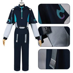 北水商贸七七cos服原神联动七七魈cosplay二次元动漫扮演服全套-阿里巴巴