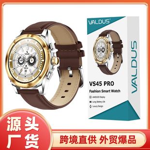 Valdus VS45 PRO跨境智能蓝牙通话手表 450mAh大电池超长续航手环-阿里巴巴