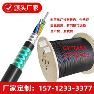 GYFTZA53-36B1 36芯单模GYFTZA53光缆非金属双铠装阻燃地下直埋-阿里巴巴