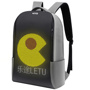 KWQ卡威奇LED背包电子屏幕大容量双肩包广告地推发光书包支持LOGO-阿里巴巴