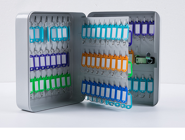 钥匙箱壁挂式家用房产中介密码钥匙柜汽车钥匙收纳管理挂墙钥匙盒-阿里巴巴