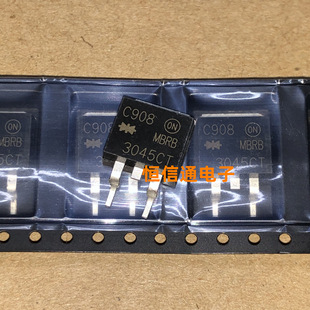全新进口 MBRB3045CT MBRB3045 30A 45V TO-263肖特基管 实图拍摄-阿里巴巴