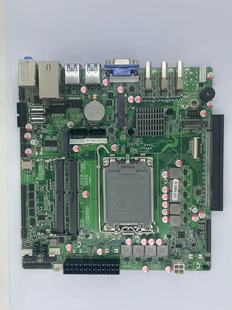 微特迈V660 最新12代H610芯片组3*HDMI双网6COM一体机工控主板-阿里巴巴