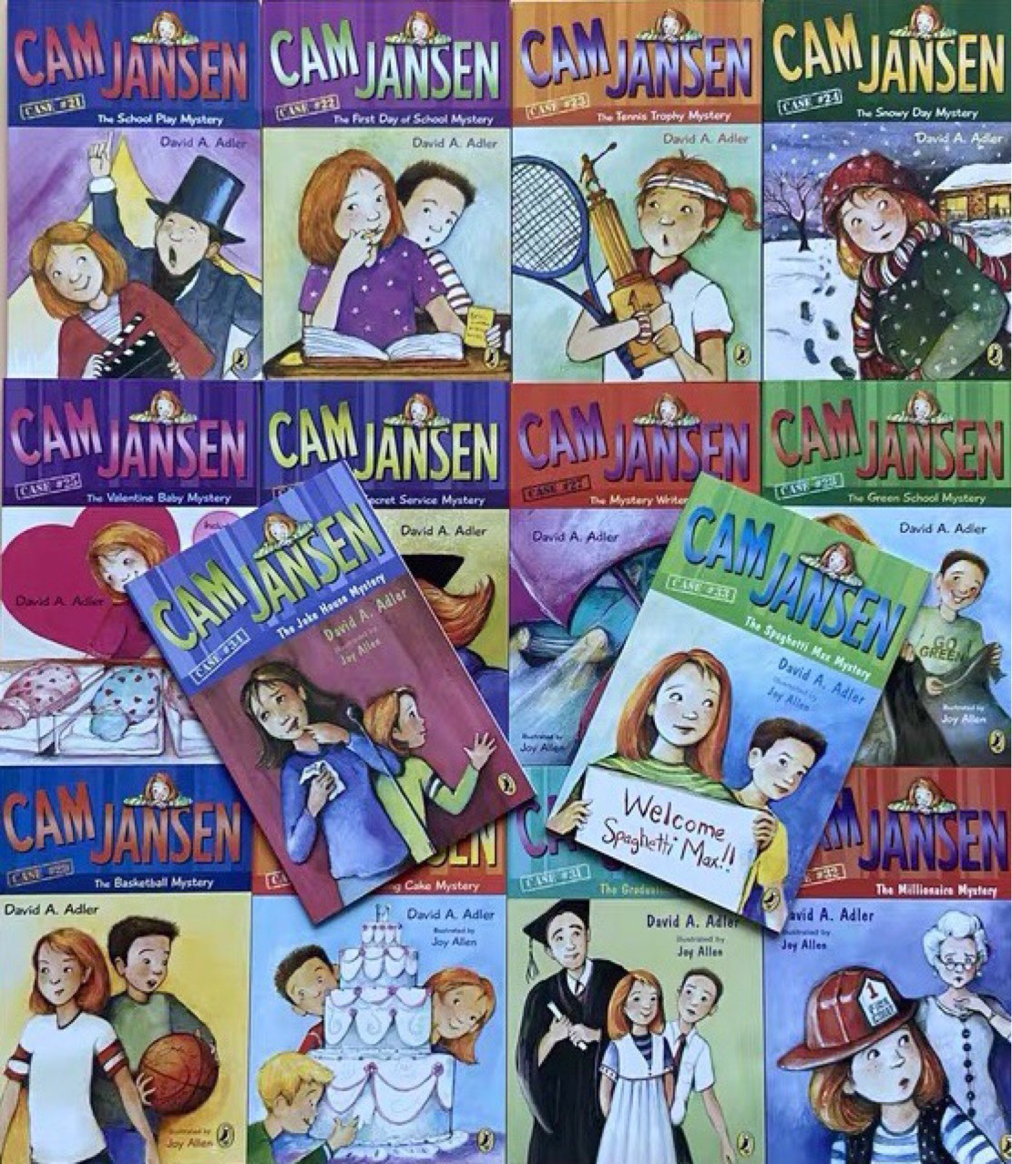 侦探故事1-34册英文原版Cam Jansen 少女侦探简森初级桥梁章节书-阿里巴巴