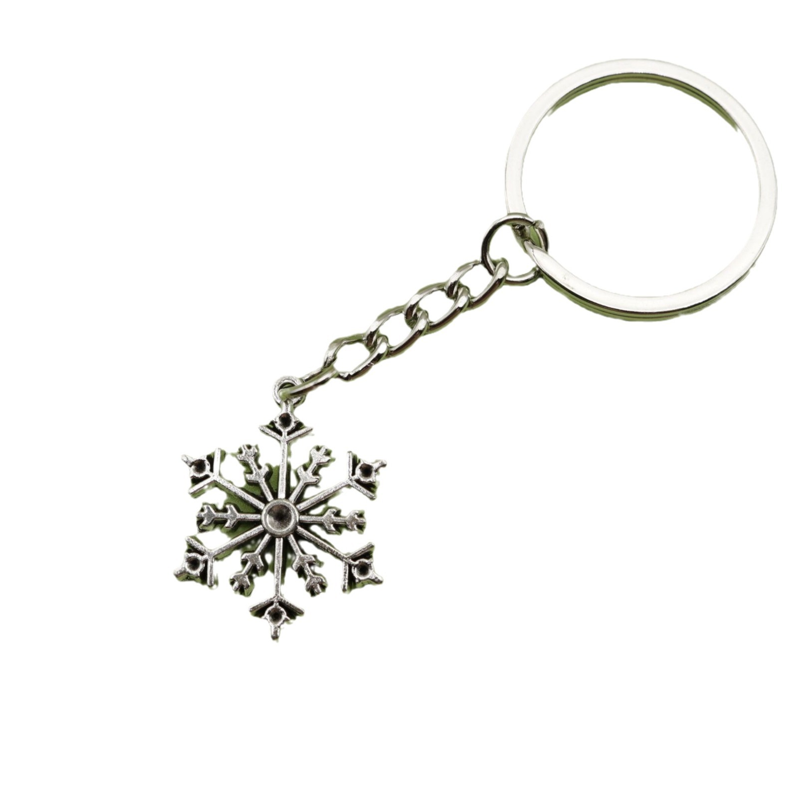 Temu速卖通shein希音亚马逊外贸爆款饰品简约雪花钥匙扣挂件-阿里巴巴