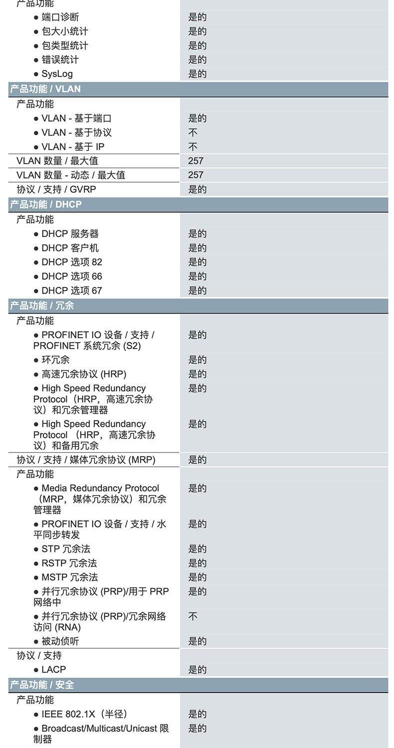 SCALANCE XC208 可管理层面 2 IE 交换机； IEC 62443-4-2 认证； 8x 10/100 Mbit/s RJ45 ...
