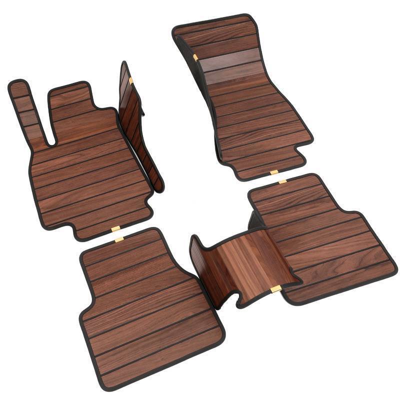适用红旗H5 HS5 H9 H7 HS7木地板改装豪越博瑞博越实木汽车脚垫-阿里巴巴
