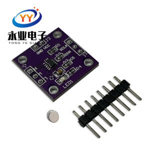 MT6816高速高精度磁编码器磁感应角度测量传感器模块测试评估板-阿里巴巴