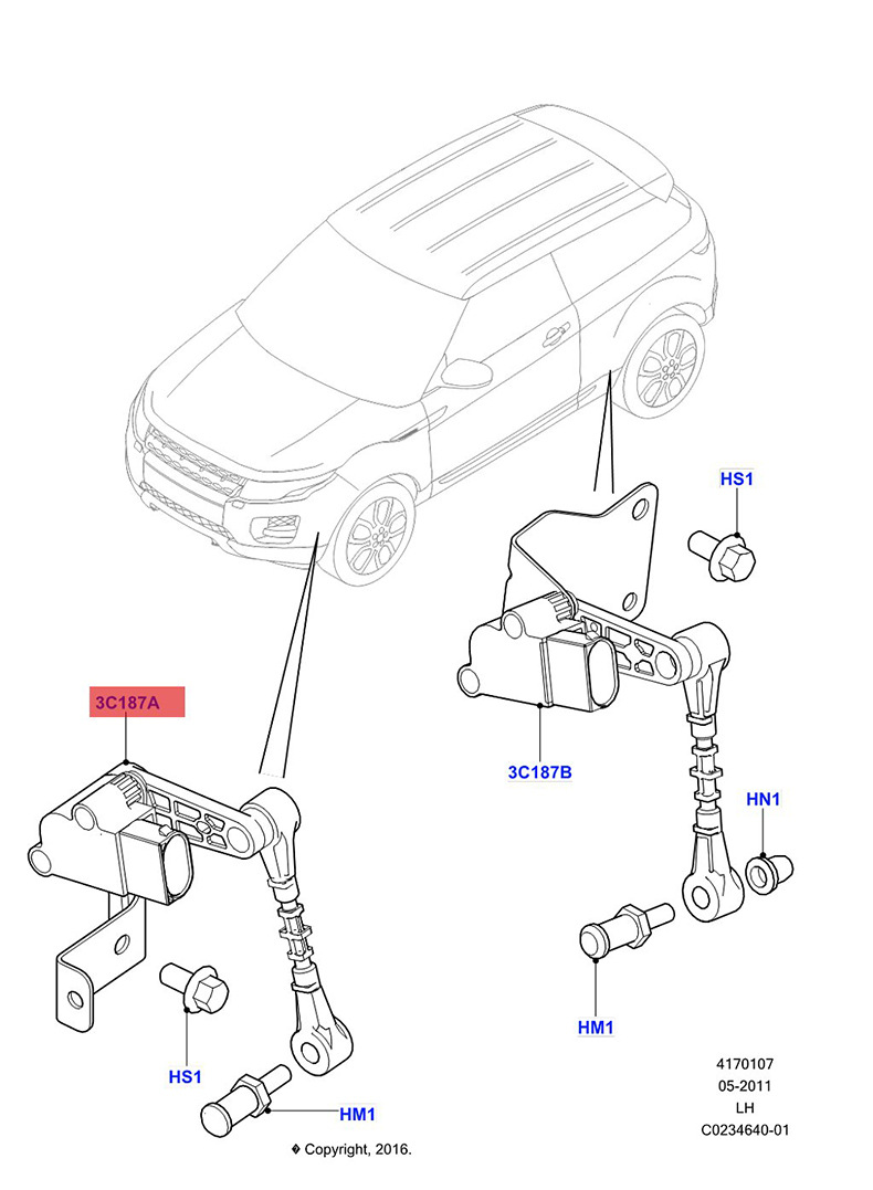 适用于2012-2018路虎揽胜极光氧传感器 L538 LR024221-阿里巴巴