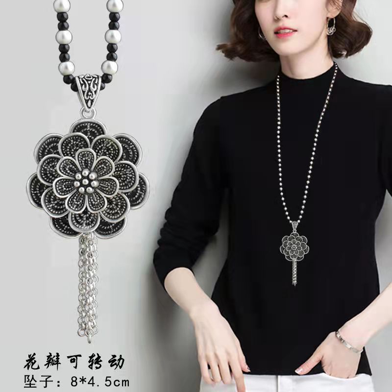 New Retro Temperament Ethnic Silver Plated Elephant Long Life Lock ...