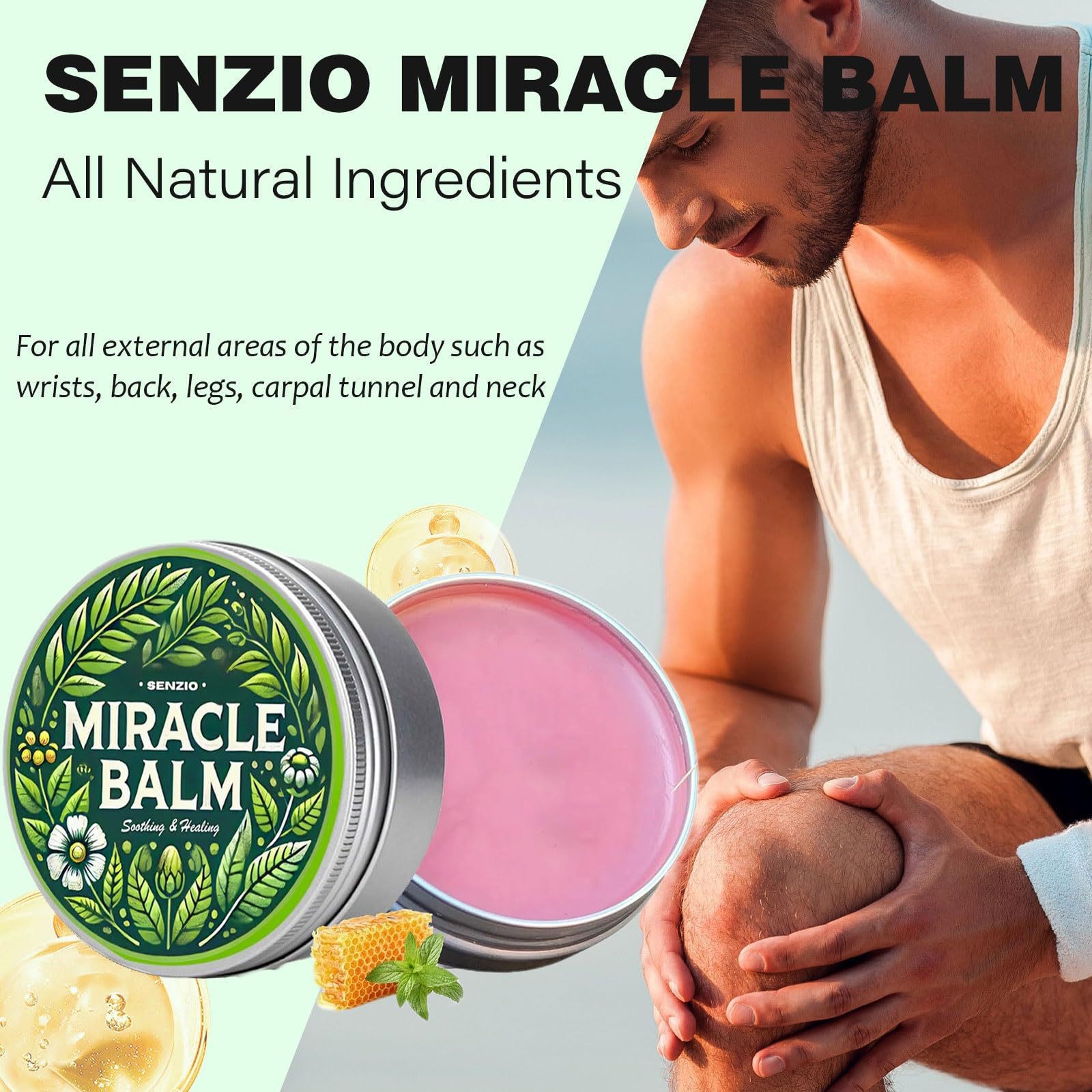 Senzio Miracle Balm 舒缓关节霜 舒缓关节不适提升活力呵护身体-阿里巴巴