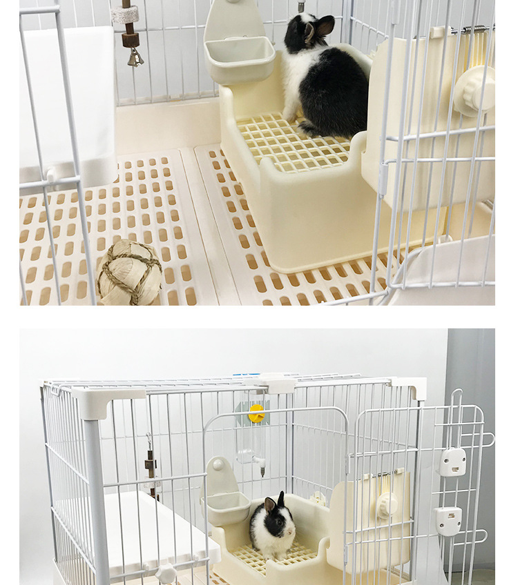 达洋兔笼R81R71R61R51双抽屉防喷尿兔笼子家用特大号兔笼豪华兔窝-阿里巴巴