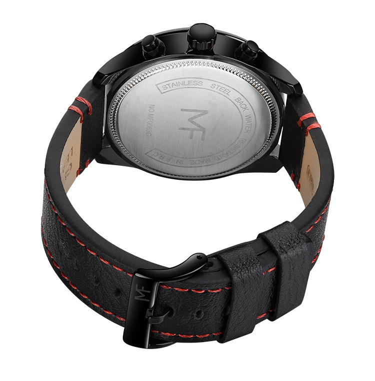 MINI FOCUS手表日本机芯多功能机械风潮流石英表防水男手表0068G-阿里巴巴