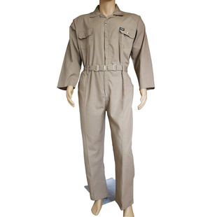 FLYTON连体吸湿排汗仓库工作服透气男女工装 FT-SA16 Beige-阿里巴巴