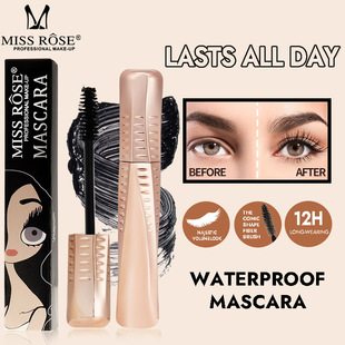 MISS ROSE跨境3D卷翘睫毛膏打造浓密浓密魅惑眼妆持久定型不晕染-阿里巴巴