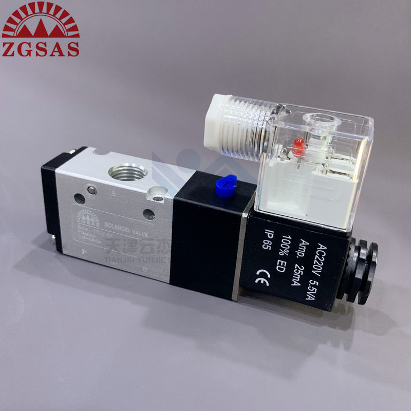 ZGSAS山耐斯气动 二位三通电磁阀3V210-08 3V310-10 3V410-15-阿里巴巴