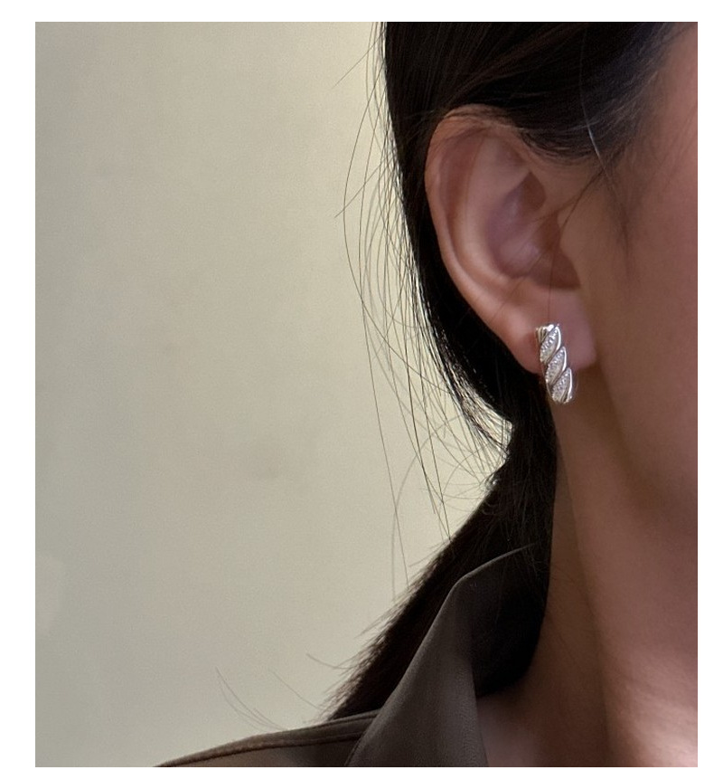 S925纯银韩版小众设计感法棍面包可爱耳钉韩国风博主款INS耳饰品-阿里巴巴