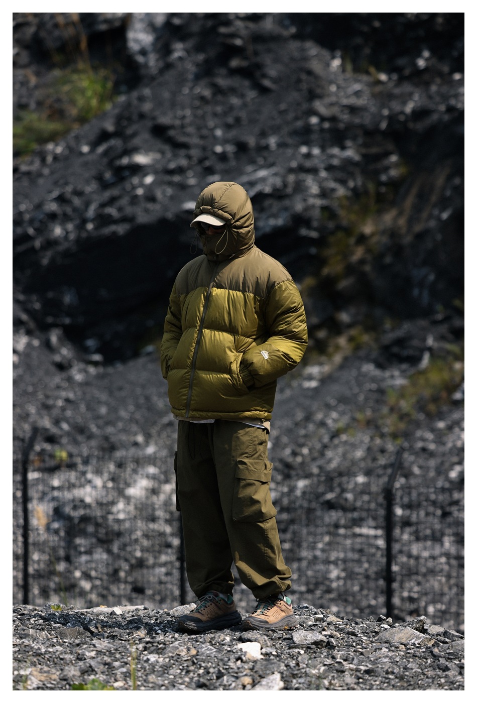 Shibuya Element山系户外加厚冬季外套男90白鸭绒防水羽绒服Y3266-阿里巴巴