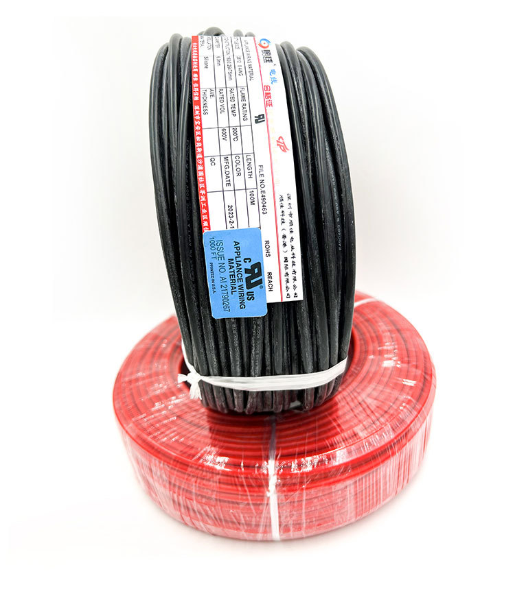 UL3512耐高温硅胶线24AWG Hook-up wire美标耐高温电子连接线-阿里巴巴