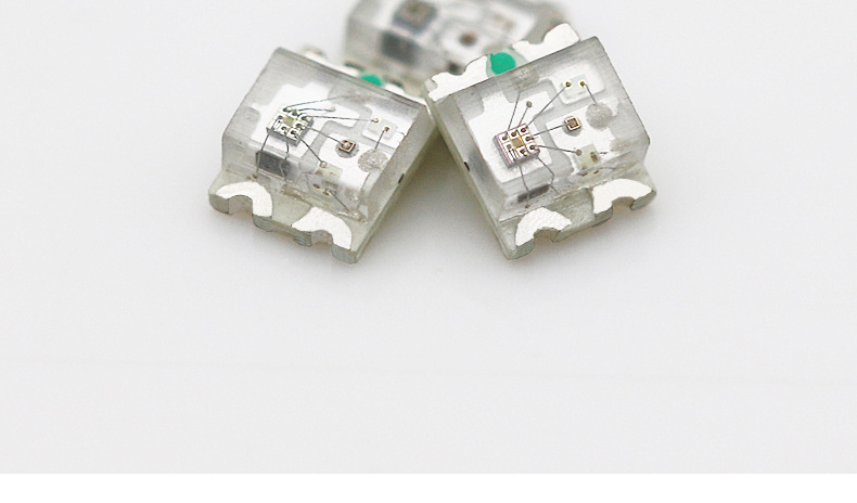 可编程WS2812B内置IC0807幻彩灯珠5V氛围跑马灯0807快慢闪RGB灯珠-阿里巴巴