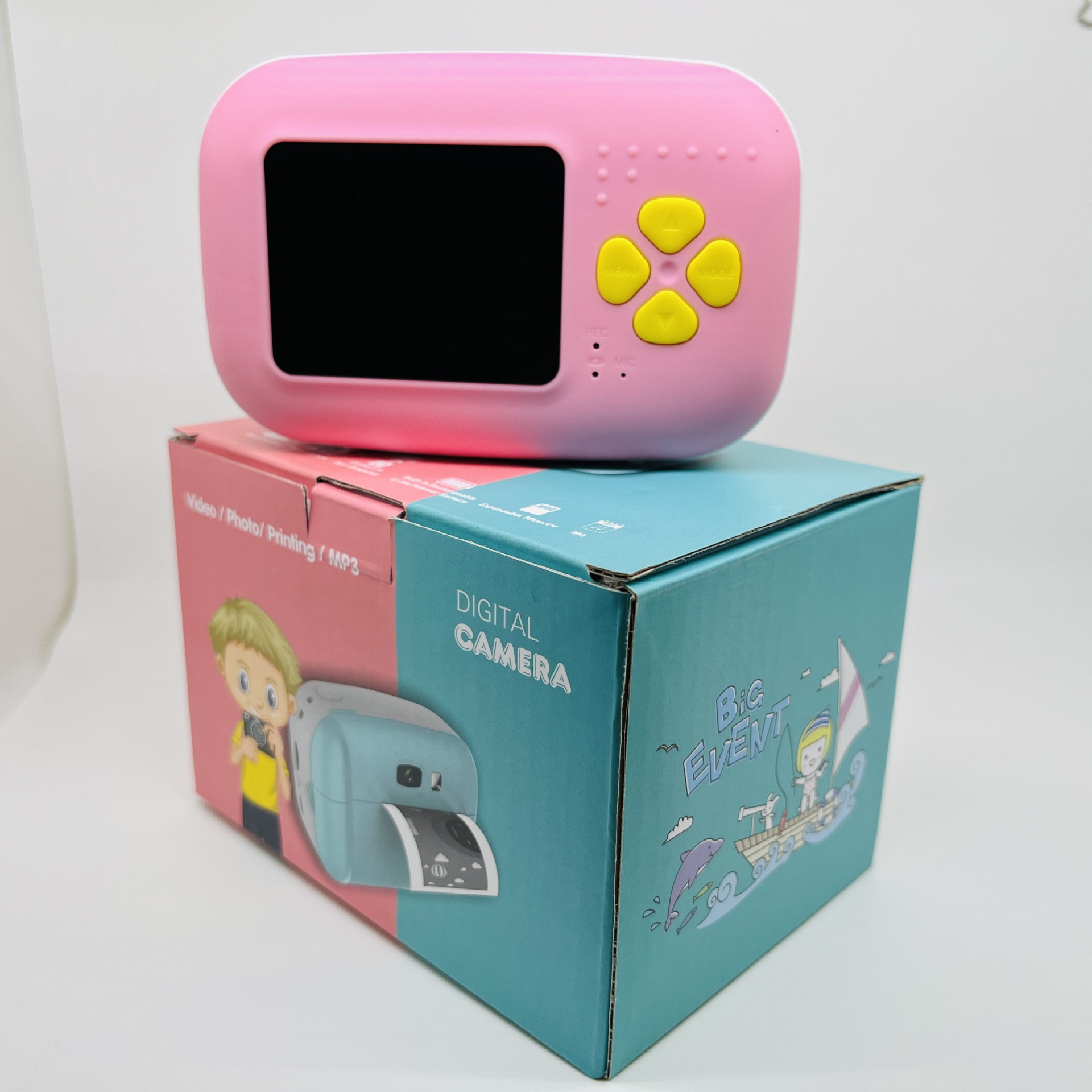 跨境学生打印相机你高清相机拍立得打印摄像机双镜头照相机Temu-阿里巴巴