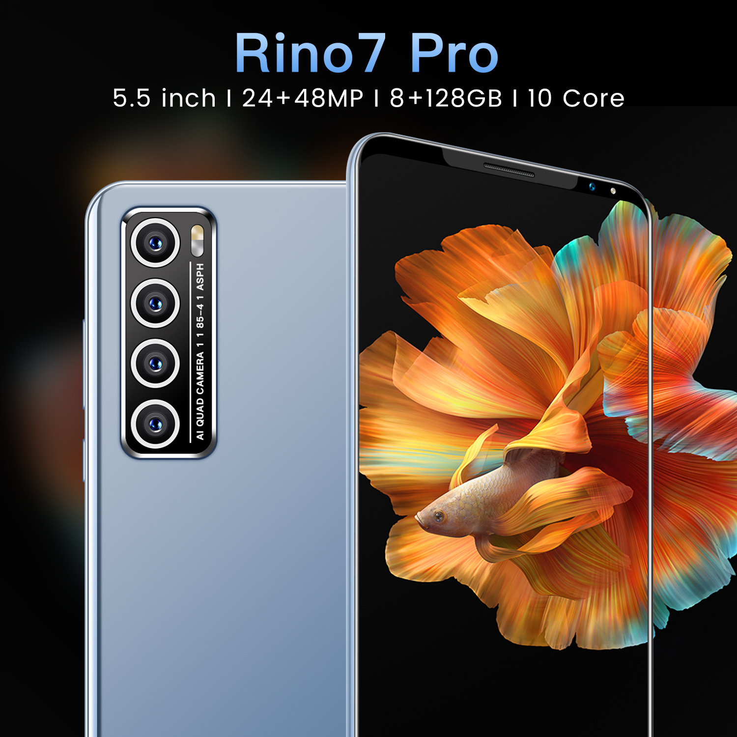 Rino7 pro跨境智能手机5.5寸安卓10核5G外贸手机工厂专供代发低价-阿里巴巴