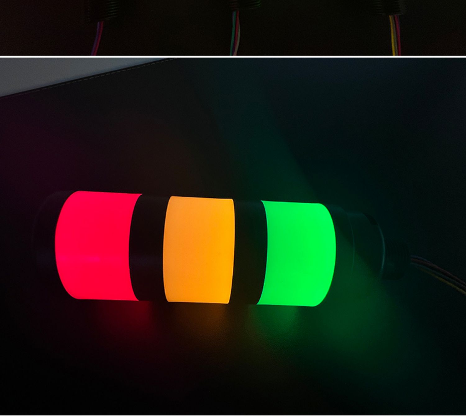 TB5多层警示灯三色塔灯LED一体化报警器常亮带声蜂鸣折叠24V-阿里巴巴