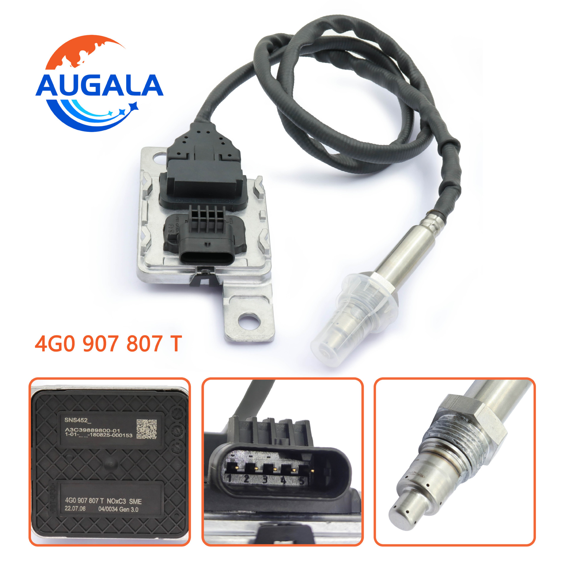 氮氧传感器 Nox sensor 4G0907807T 4M0907807F 适用于大众 奥迪-阿里巴巴