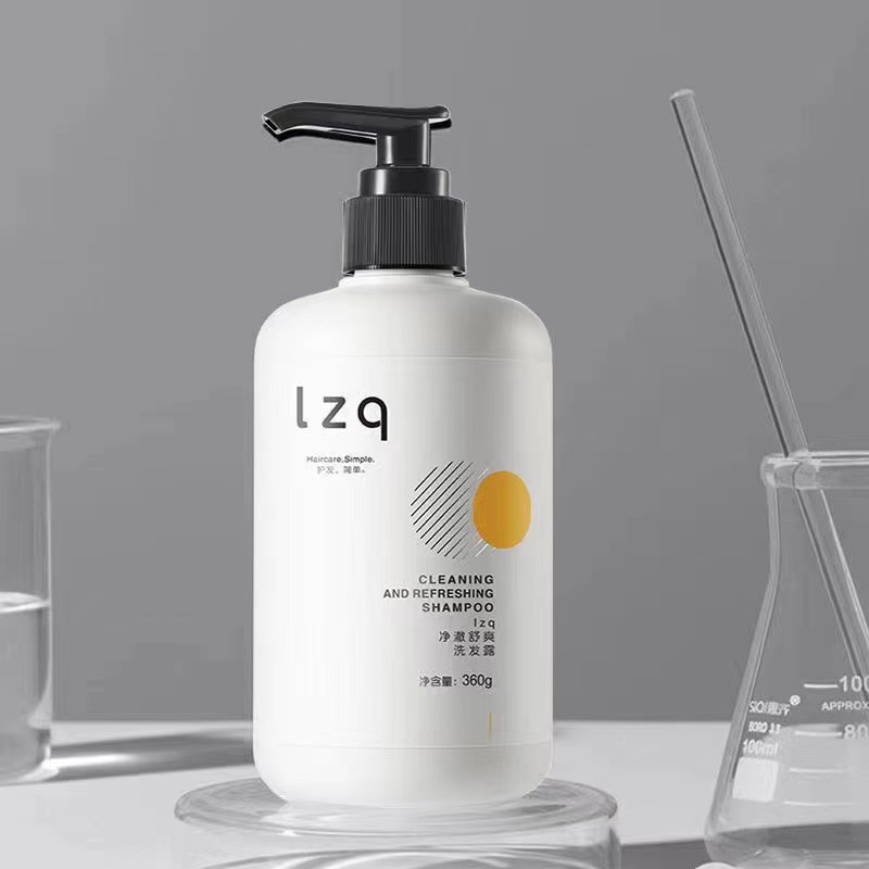 新lzq咖啡因赋活氨基酸洗发水扁塌控油蓬松去屑止痒洗发液露-阿里巴巴