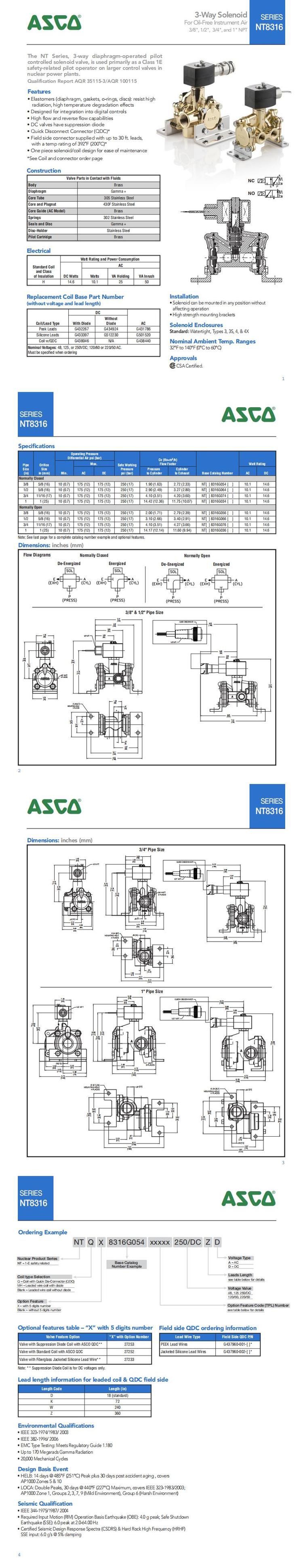 8316P064-8316G066 100-240/50/DC-8316系列2位3通美国ASCO电磁阀-阿里巴巴