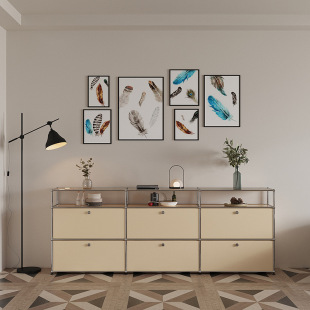 【Makati】中古USM柜不锈钢餐边柜ins现代简约电视柜置物斗柜边柜-阿里巴巴