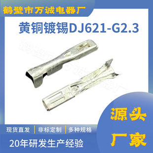 2.3系列DJ621-G2.3汽车线束插接件连接器铜镀锡端子插针插片插簧-阿里巴巴