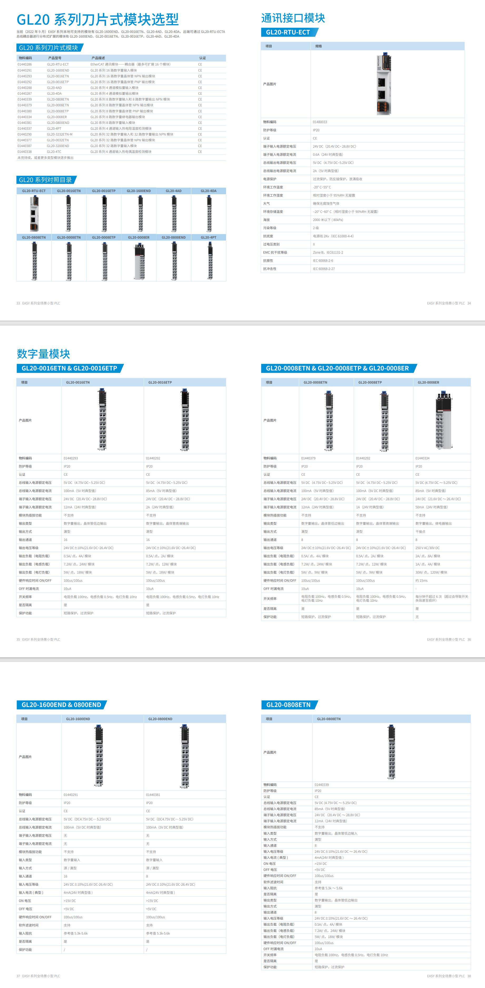 汇川-PLC模块GL20-1600END GL20-0032ETN-阿里巴巴