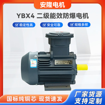 YBX4 二级能效隔爆型兼粉尘防爆电机高效粉尘防爆三相异步电动机-阿里巴巴