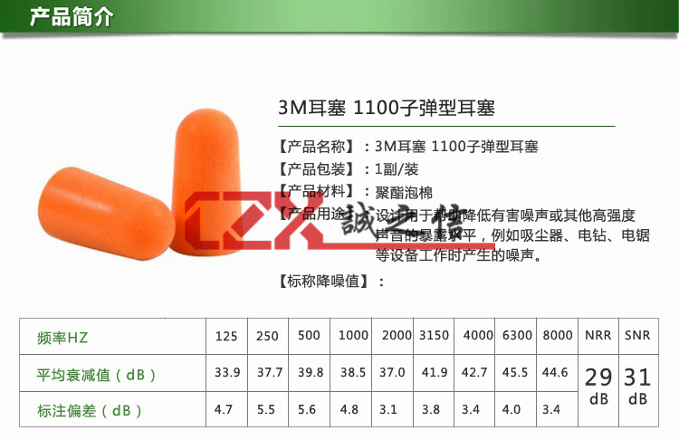 3M1100隔音防噪音学习睡眠耳塞/防呼噜3M耳塞 静音耳塞护耳-阿里巴巴