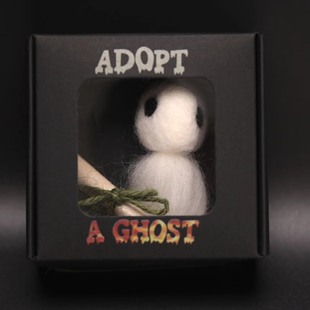 跨境新款Adopt A Ghost领养幽灵万圣节圣诞节礼物幽灵盒子-阿里巴巴
