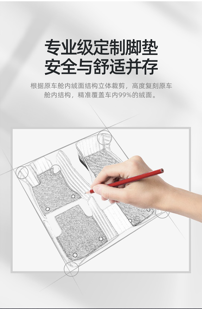 适用奥迪Q5L专用A4L Q3地毯Q2L Q8 A6L丝圈A3L Q7 A8L A5汽车脚垫-阿里巴巴