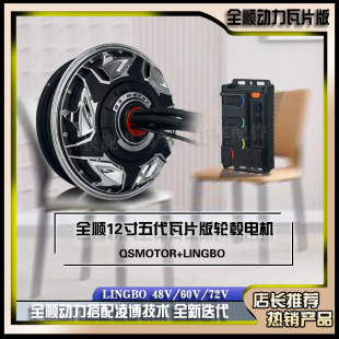 全顺12寸五代轮毂瓦片电机3000WP/6000WP可选配凌博控制器-阿里巴巴