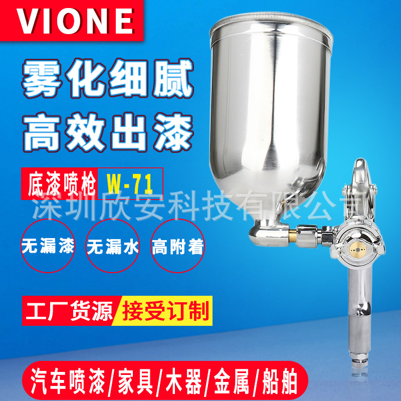 工厂批发W-101低压高雾化除甲醛枪跨境电商W101 W71手动喷枪涂料-阿里巴巴