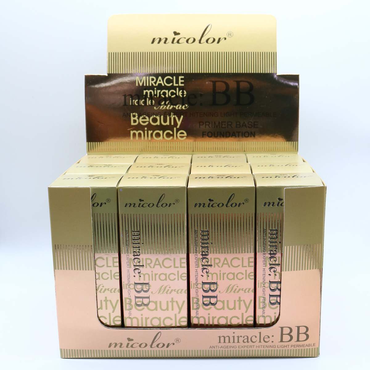 跨境热销MICOLOR全覆盖保湿粉底液遮瑕保湿持妆BB霜持久控油-阿里巴巴