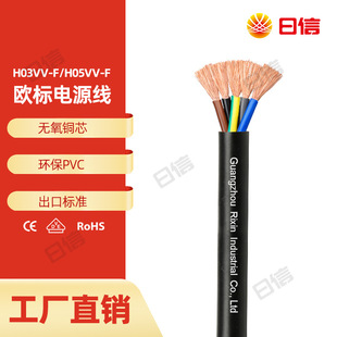 欧标H03VV-F H05VV-F 软护套铜芯电源线CE VDE认证电线-阿里巴巴