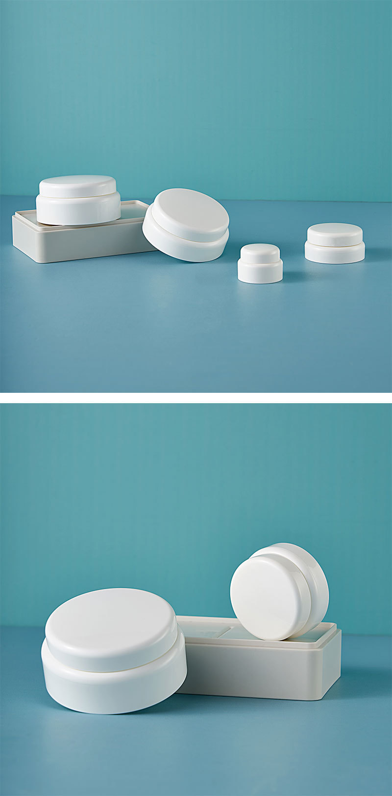 容本现货白色50g膏霜瓶5g30g面霜瓶化妆品瓶PP塑料瓶分装灌瓶子-阿里巴巴