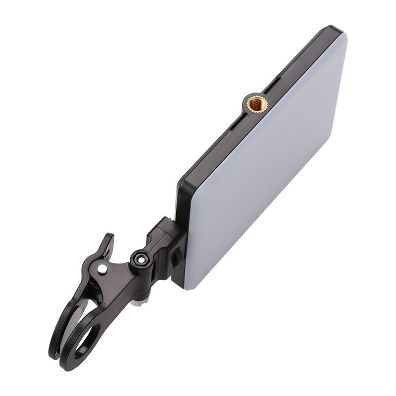 跨境SL-P60LA手机补光灯电脑视频会议柔光led双色夹子灯口袋灯-阿里巴巴